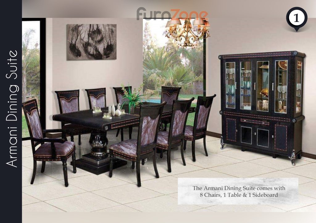 8 SEATER DINING SET – Furn Zone
