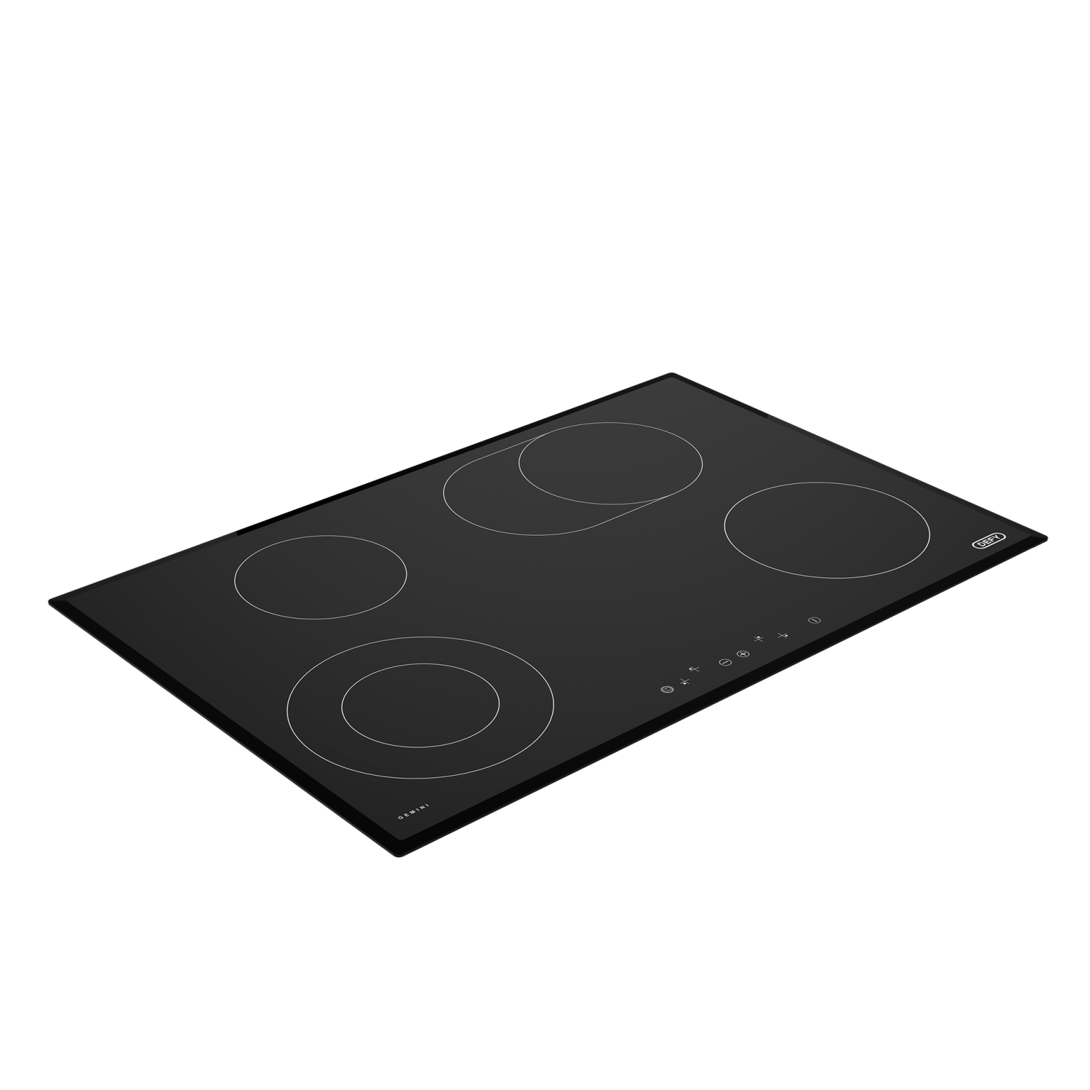 DHD417 – Defy 77cm Gemini Touch Control Hob – Furn Zone